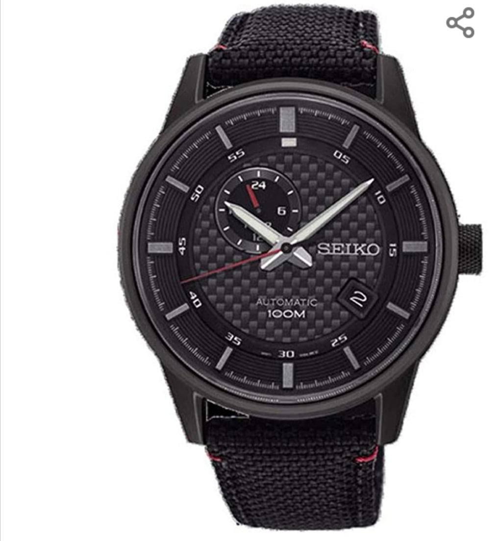 Seiko 50 Seiko Orologio Analogico Automatico Uomo con Cinturino in Tessuto